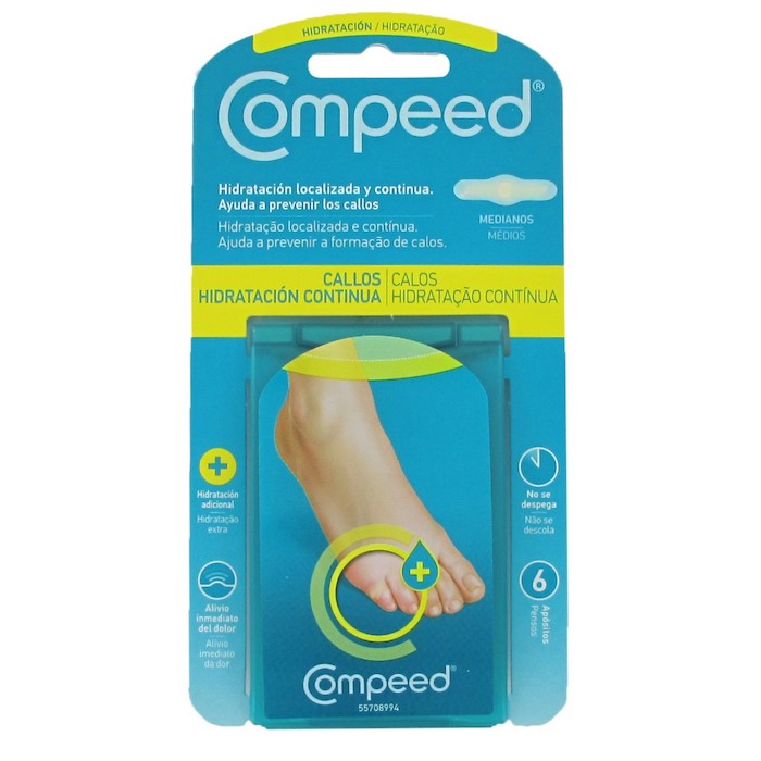 Compeed Calluses Continuous Hydration 6 units - Jag Couture Beauty