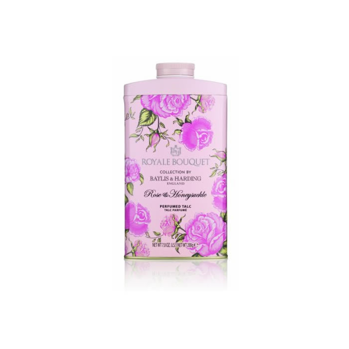 Baylis And Harding Royale Bouquet Rose Talcum Powder 200g - Jag – Jag ...