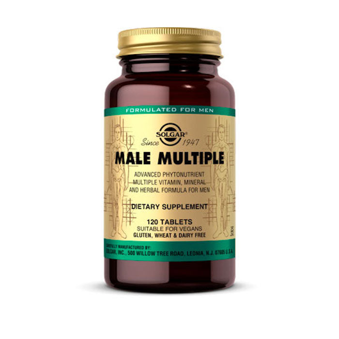 Solgar Male Multiple 120 Tablets - Jag Couture Beauty