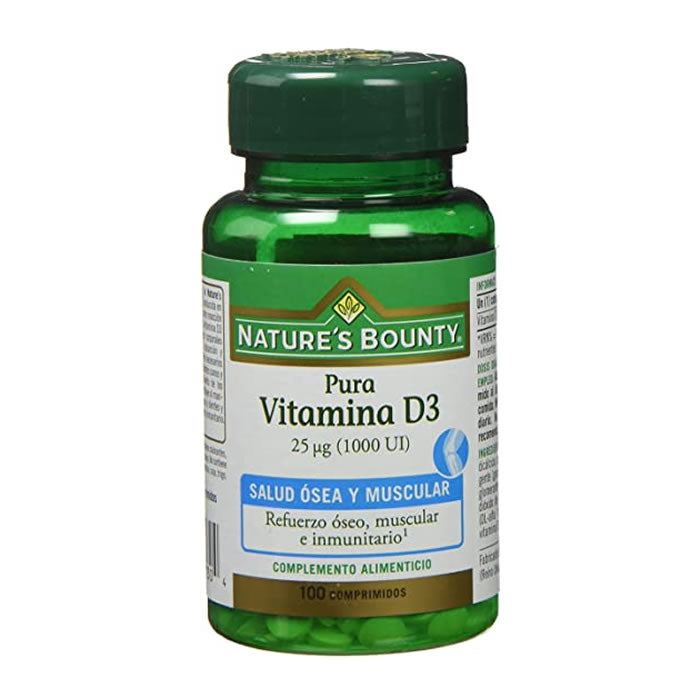 Nature's Bounty Vitamin D3 25µg 1000IU 100 Tablets - Jag Couture – Jag ...
