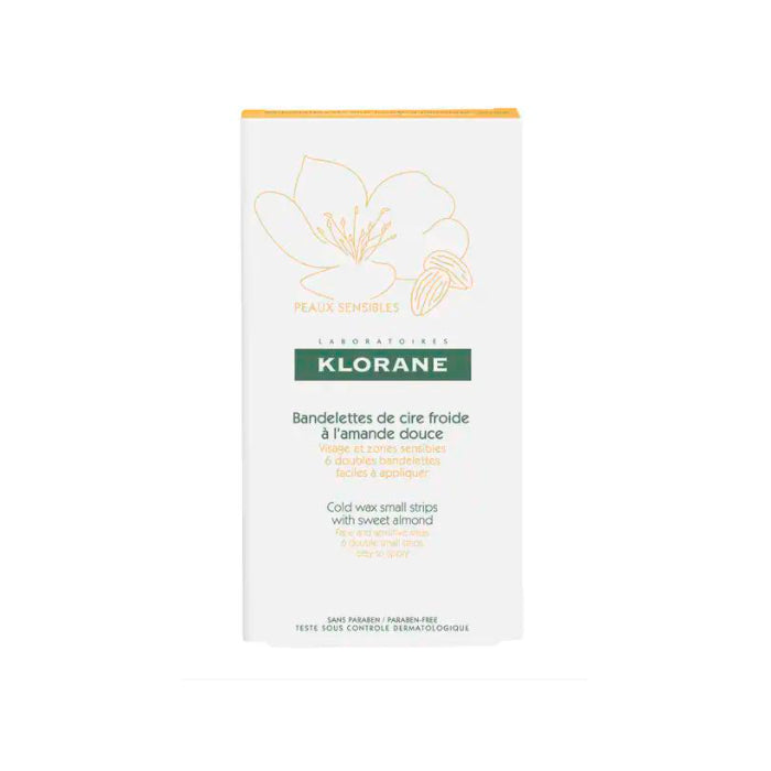 Klorane Hair Removal Cold Wax Strips Face - Jag Couture Beauty