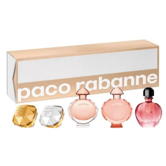 Paco Rabanne For Her Miniatures Set 5 Pieces – Jag Couture Beauty