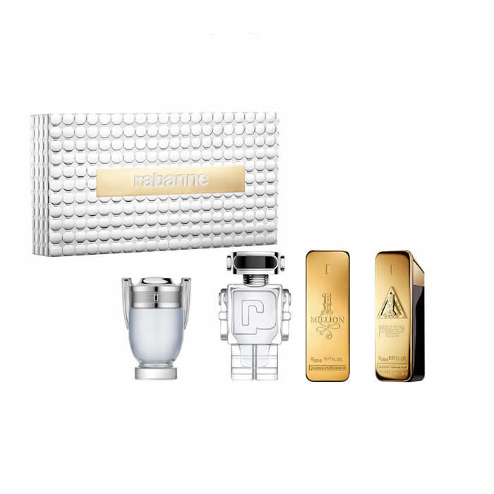 Paco Rabanne Men Mini Set 4 Pieces - Jag Couture Beauty