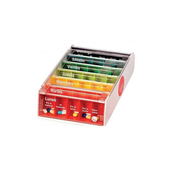 Rainbow Dispenser Weekly Tablets - Jag Couture Beauty