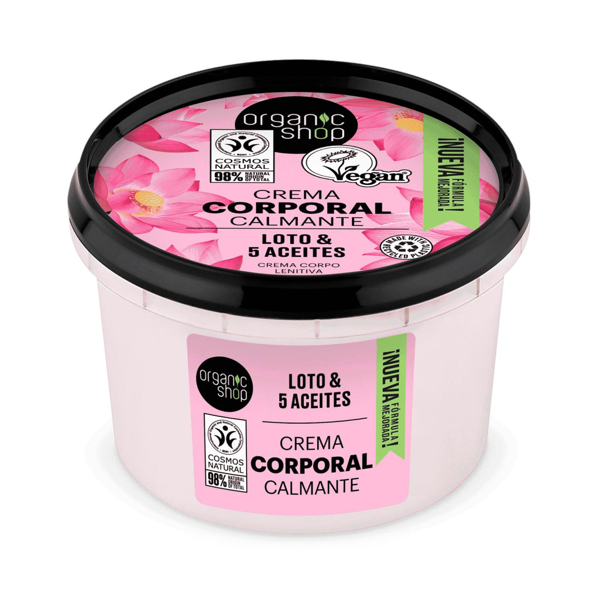 Organic Shop Loto Indio Crema Corporal Calmante 250ml – Jag Couture Beauty