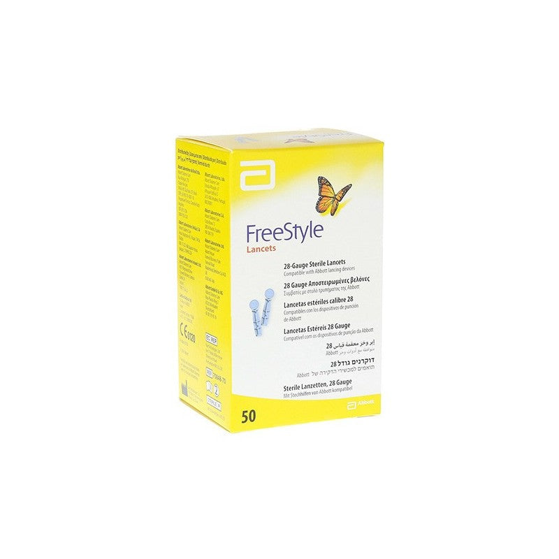Abbott Freestyle 50 Sterile Glucose Lancets - Jag Couture Beauty