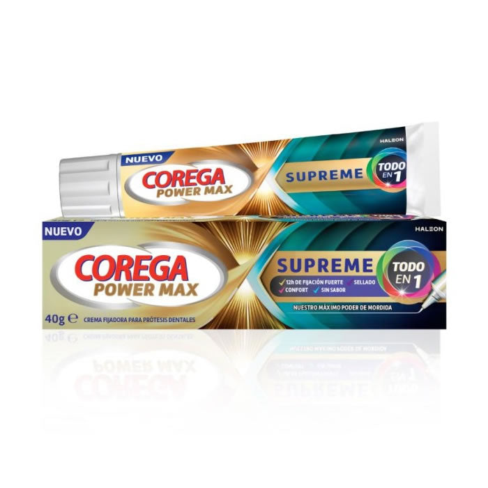 Corega Supreme Fixing Cream for Dentures 40gr - Jag Couture Beauty