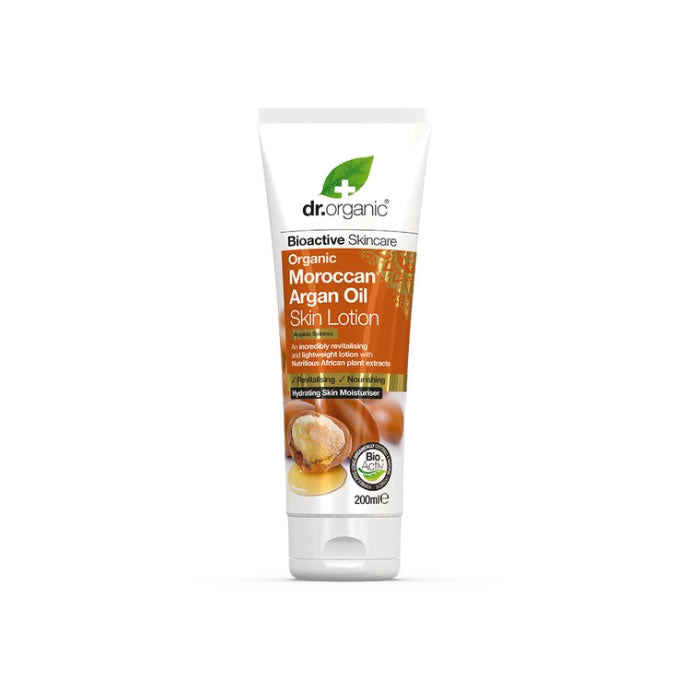 Dr. Organic Moroccan Argan Oil Skin Lotion 200ml - Jag Couture Beauty