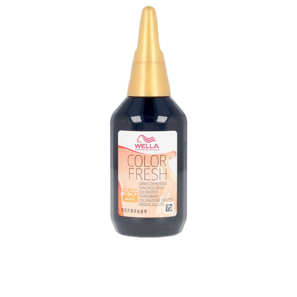 Wella Color Fresh Semi Permanent Color Ammonia Free 5.56 75ml – Jag ...
