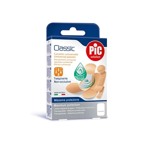 Pic Classic Universal Assorted Plasters 20 Units – Jag Couture Beauty