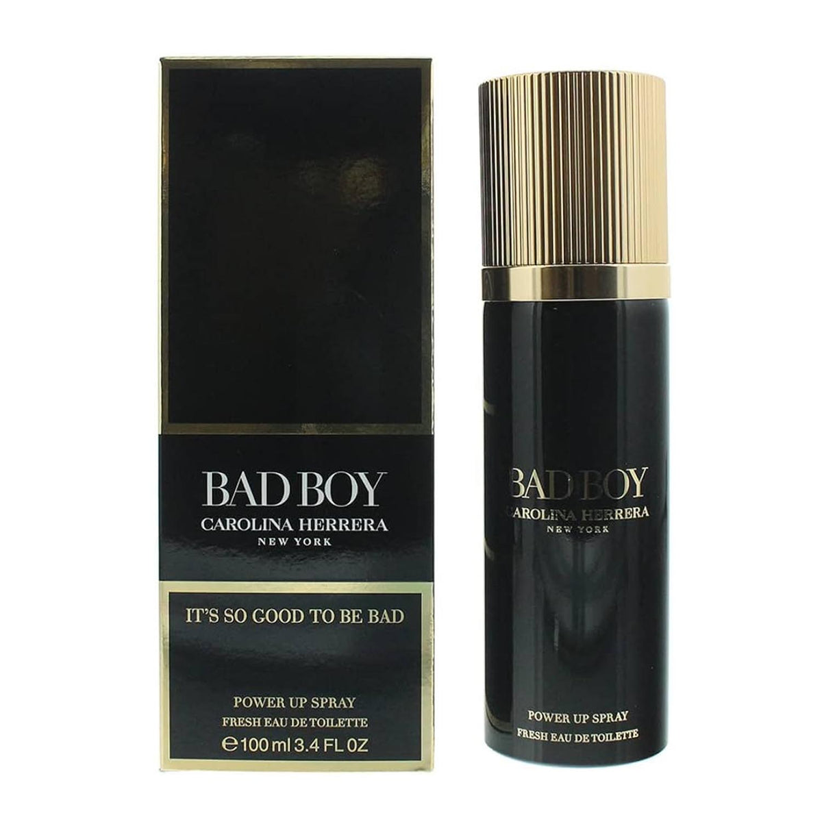 Carolina Herrera Bad Boy Spray Fresh Eau De Toilette Power Up 100ml Sp ...