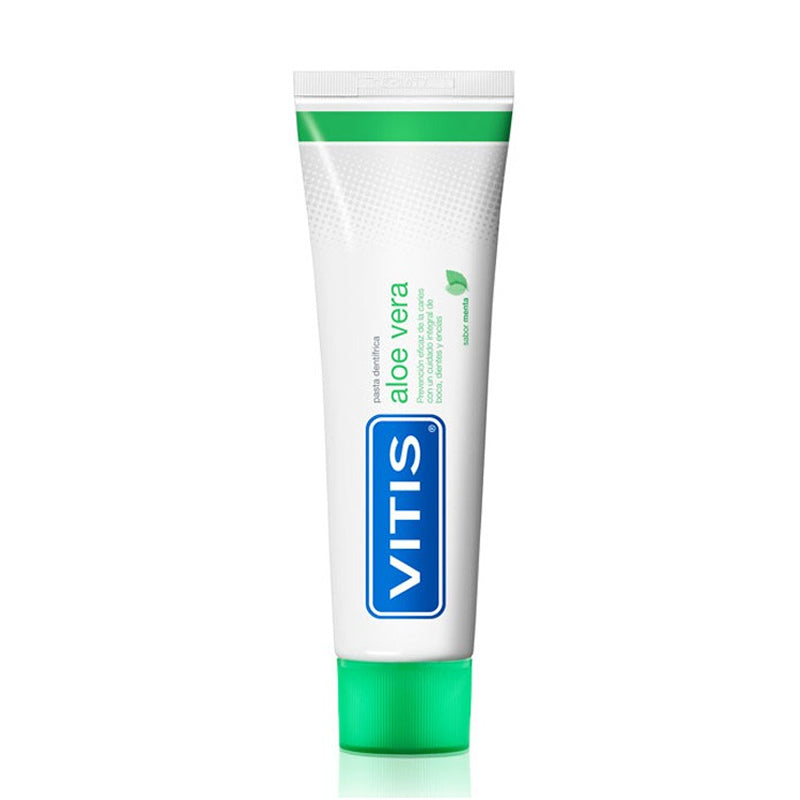 Vitis Aloe Vera Toothpaste Mint Flavor 15ml - Jag Couture Beauty