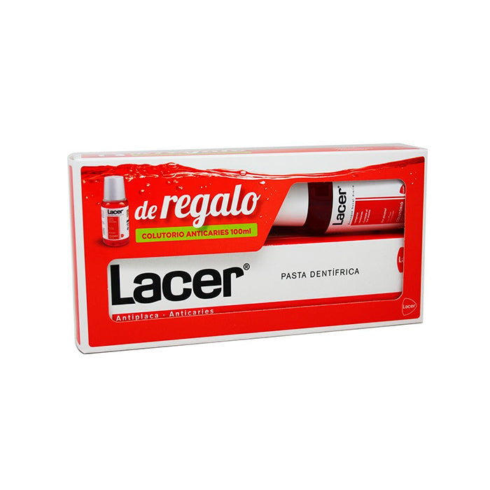 Lacer Toothpaste 225ml + Mouthwash 100ml – Jag Couture Beauty