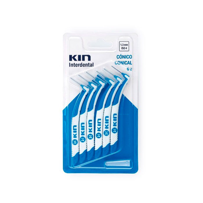 Kin Interdental Tapered 1,3 mm 6 Units - Jag Couture Beauty