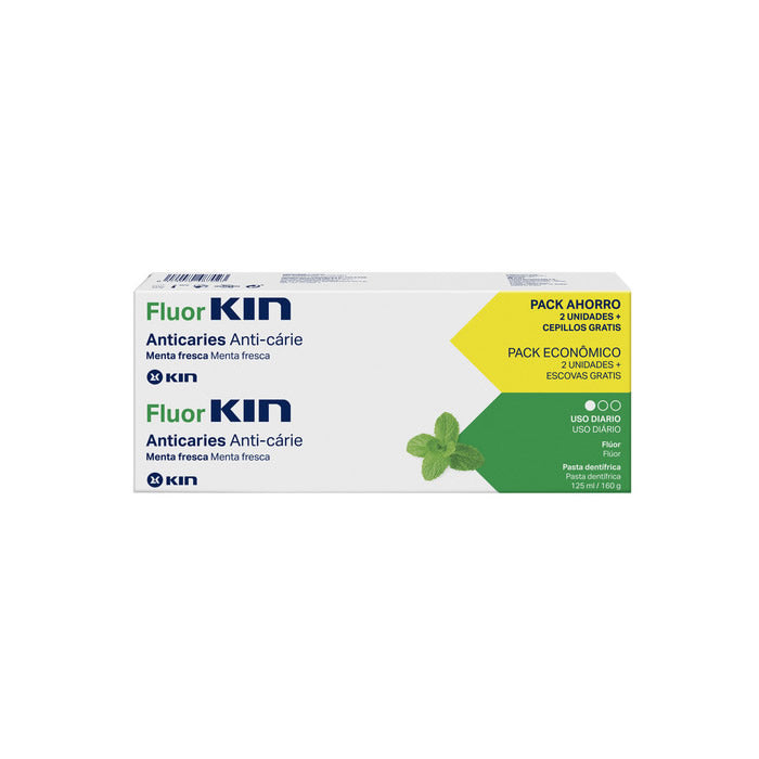 Kin Fluor Mint Toothpaste 125mlx2 - Jag Couture Beauty