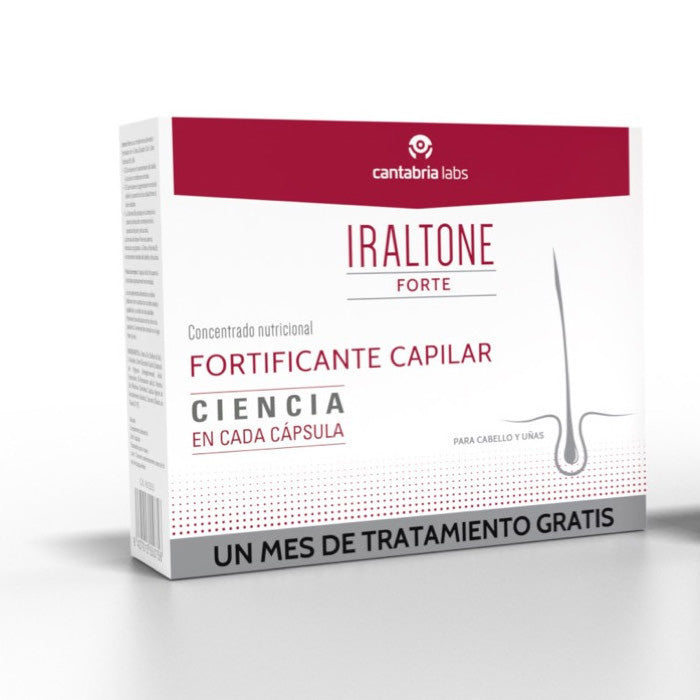 Iraltone Forte Hair Fortifier 2 x 60 Capsules - Jag Couture Beauty
