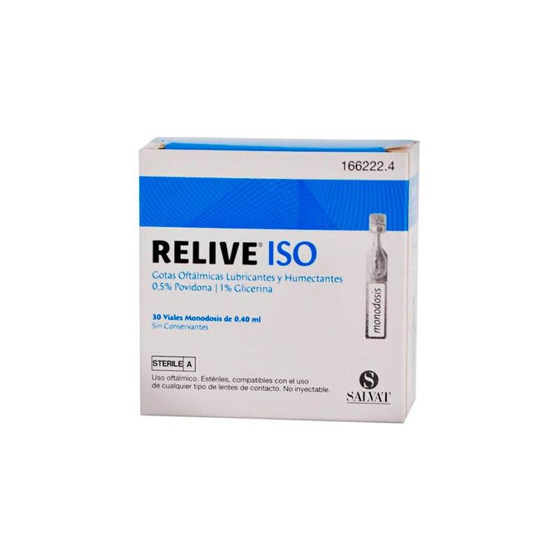 Relive Iso Sterile Ophthalmic Eye Drops 30 Single Dose - Jag Couture ...