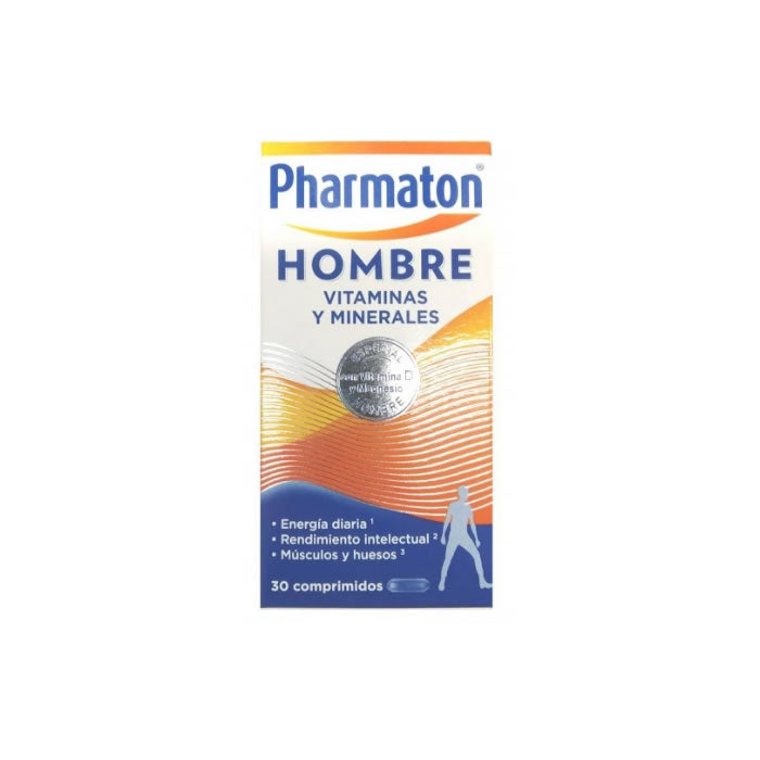Pharmaton Man Vitamins And Minerals 30 Tablets - Jag Couture Beauty