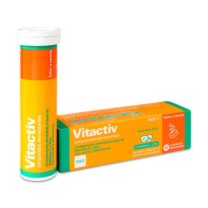 Teva Vitactiv 15 Effervescent Tablets 60g - Jag Couture Beauty