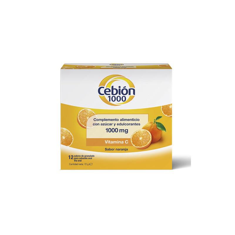 Cebión Cebion Vitamina C 1000 Mg 12 Sobres – Jag Couture Beauty