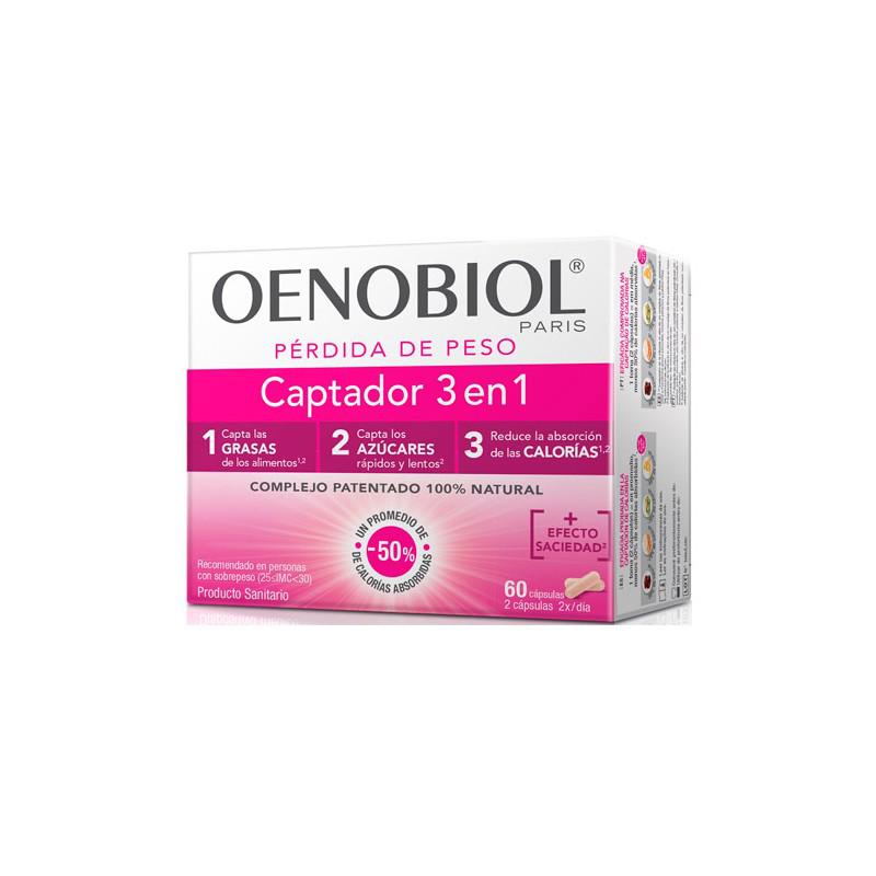 Oenobiol Weightloss 3 In 1 Fat Binder 60 Tablets - Jag Couture Beauty