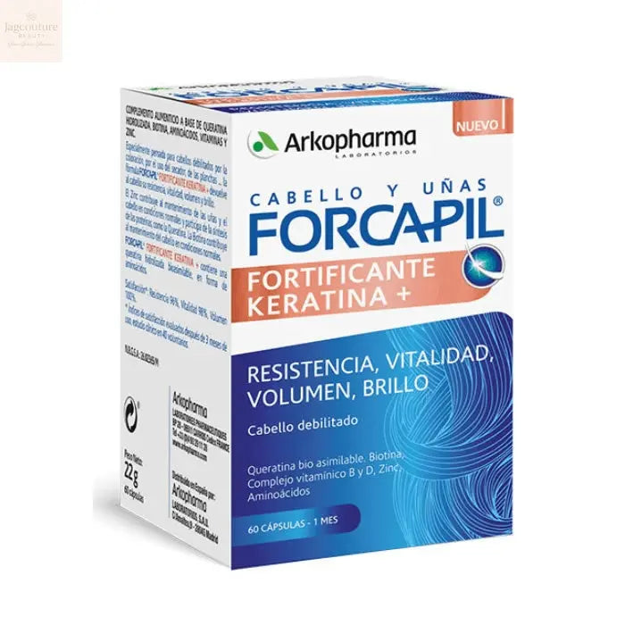 Arkopharma Forcapil Fortifying + Keratin 60 Capsules - Jag Couture ...