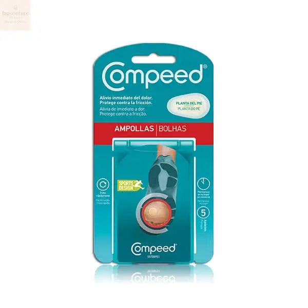 Compeed Blisters Underfoot Plasters 5 Units - Jag Couture Beauty