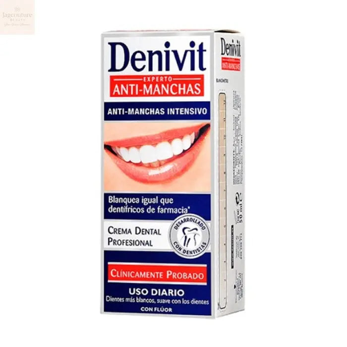 Denivit Anti-Stain Toothpaste 50ml - Jag Couture Beauty