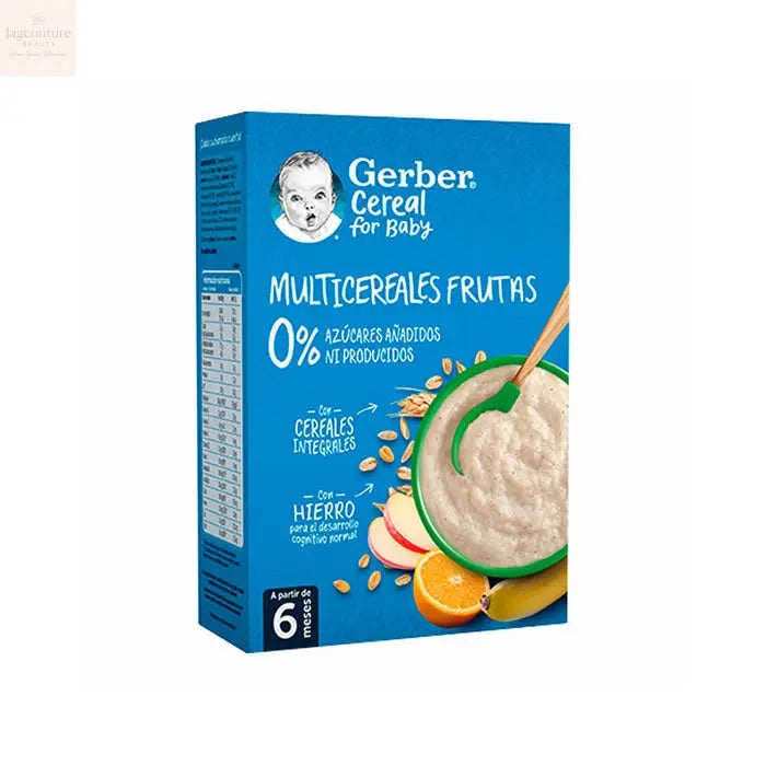 Gerber Multicereal Fruit 0% 270g - Jag Couture Beauty