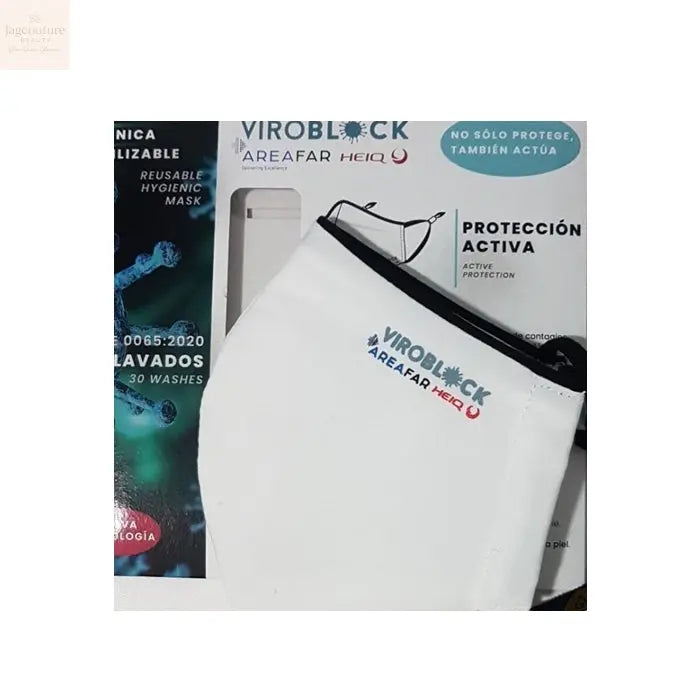 Heiq Viroblock Hygienic Mask Reusable Protection Covid 19 - Jag – Jag ...