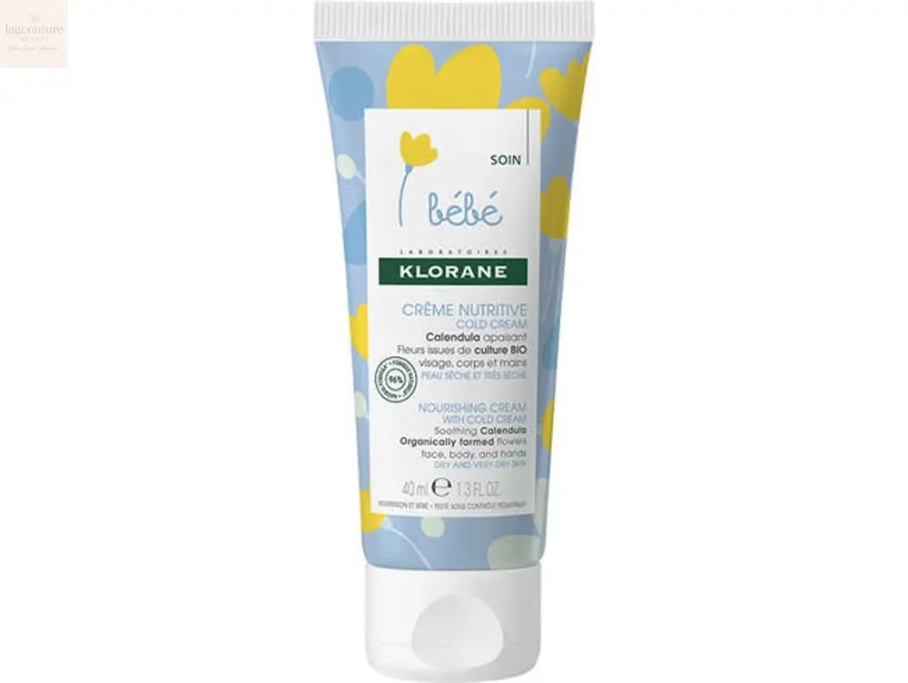 Klorane Bébé Cold Cream Nourishing Cream 40ml - Jag Couture Beauty