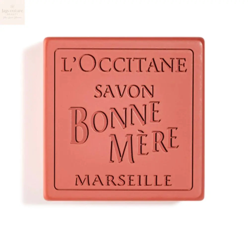L'occitane Bonne Mere Savon Rubarba Basil 100g - Jag Couture Beauty