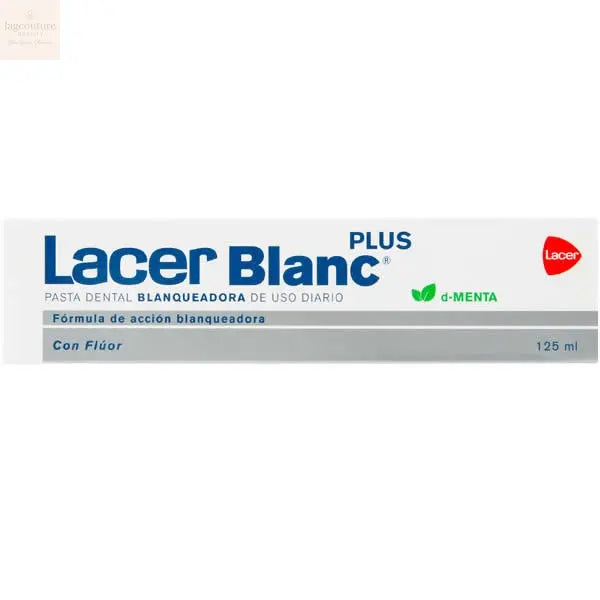 Lacer Blanc Plus Toothpaste 125ml - Jag Couture Beauty