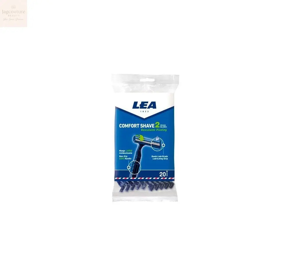 Lea Maquinilla Comfort Shave-2 20un - Jag Couture Beauty
