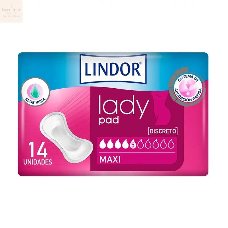 Lindor Light Urinary Incontinence Absorbent MoliMed Maxi 660 ml 14 ...