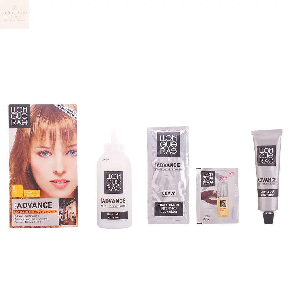 Llongueras Color Advance Hair Colour 8 Light Blond - Jag Couture – Jag ...