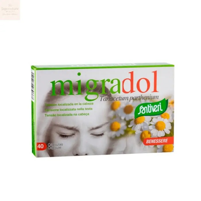 Santiveri Migradol Tanacetum 40 Capsules - Jag Couture Beauty
